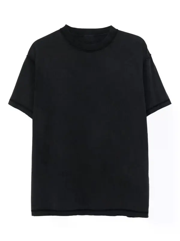 Balenciaga Short-sleeve Cotton T-shirt - Black