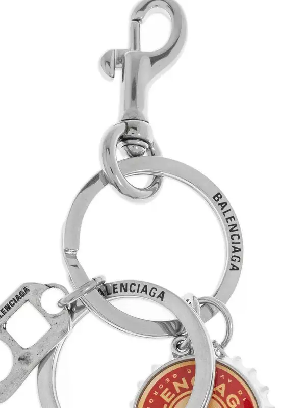 Balenciaga Bottle Caps Keyring