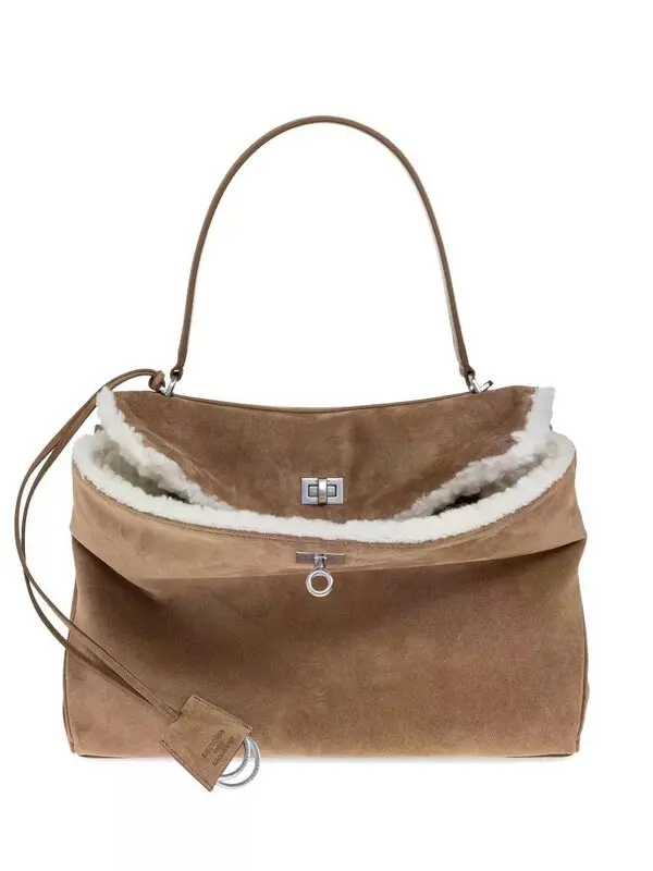 Balenciaga Medium Rodeo Tote Bag - Neutrals