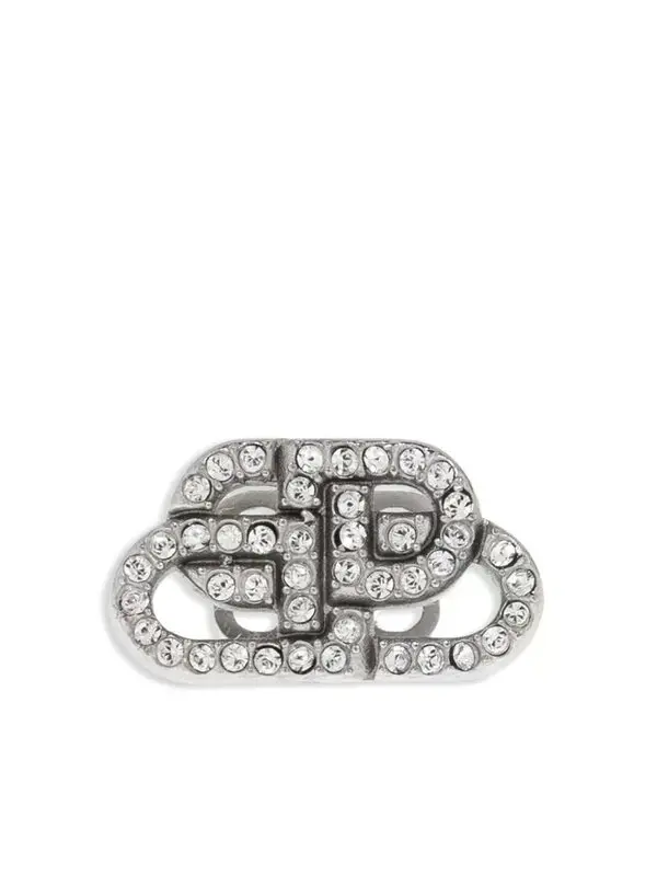 Balenciaga Logo Stud Earrings