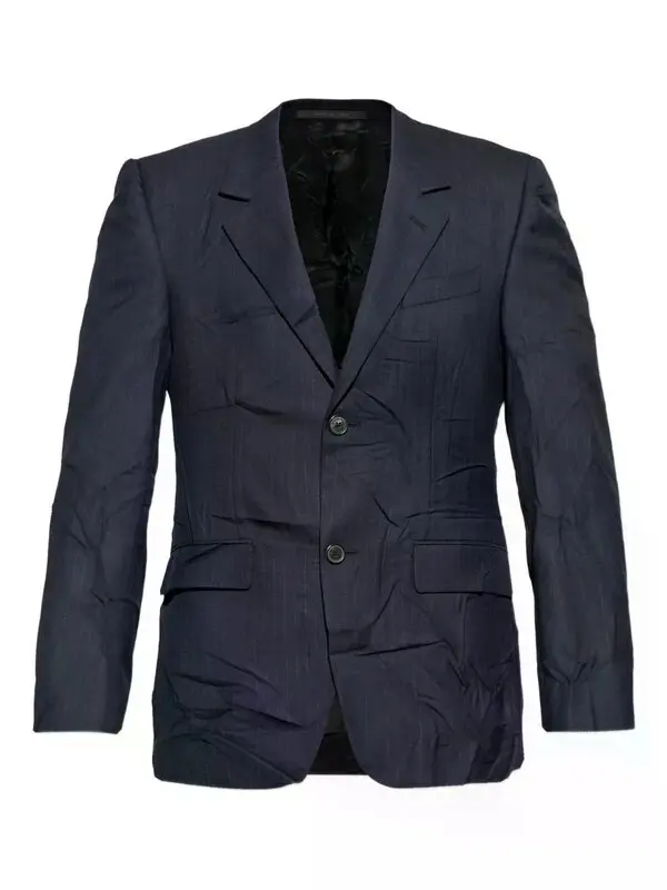Balenciaga Pinstripe Side-pockes Blazer