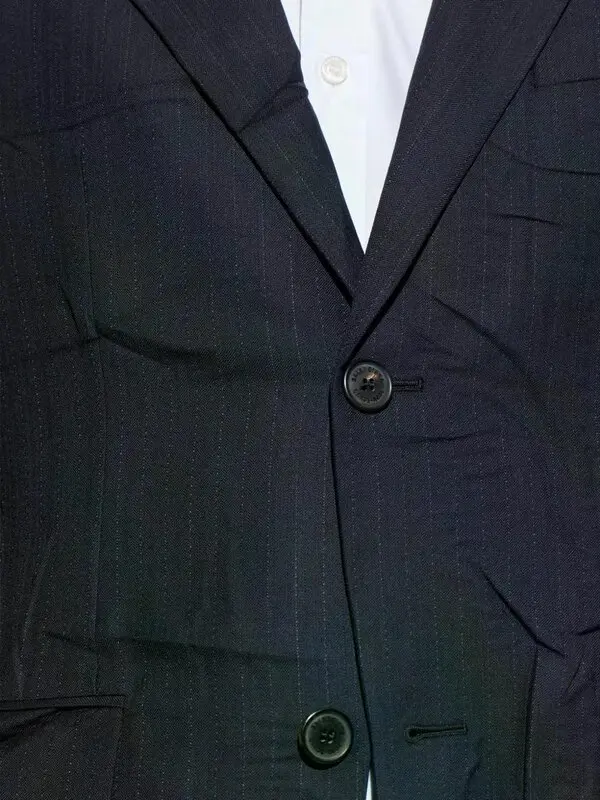Balenciaga Pinstripe Side-pockes Blazer