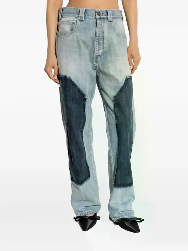 Balenciaga Patchwork Panel Jeans