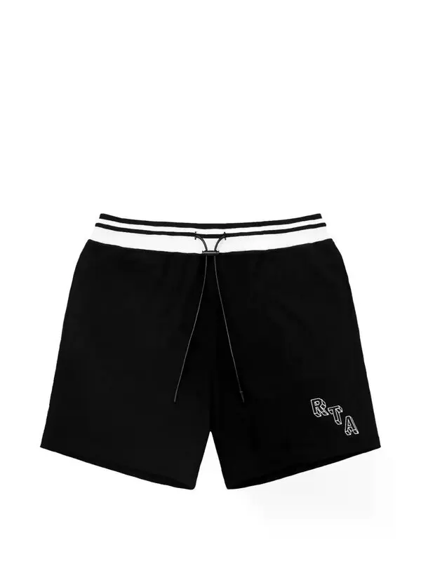 RtA Peyton Logo-print Shorts