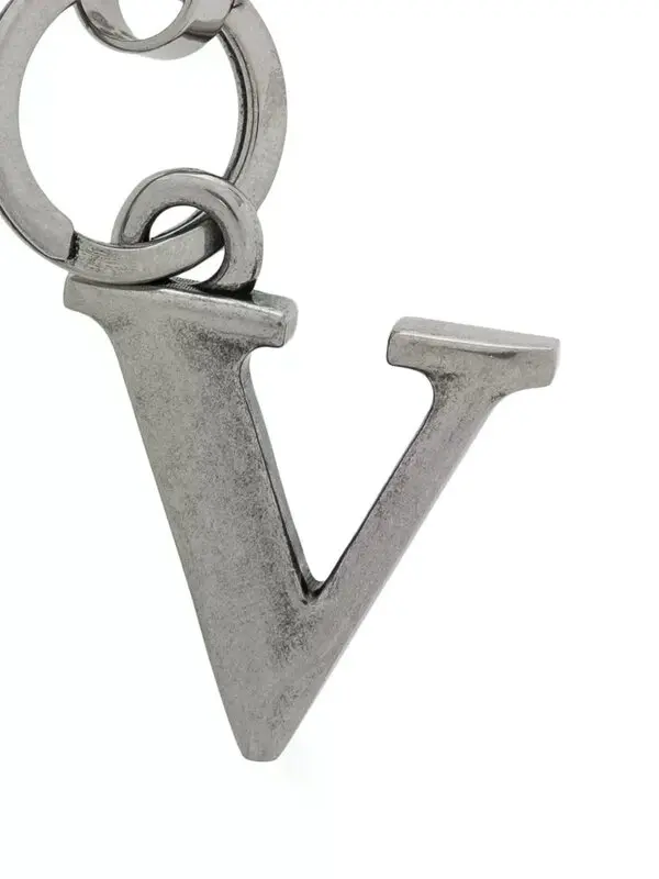 Balenciaga Letter-charm Keyring