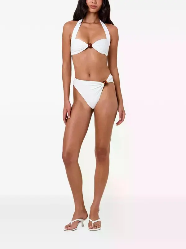 NICHOLAS Salina Bikini Bottoms - White