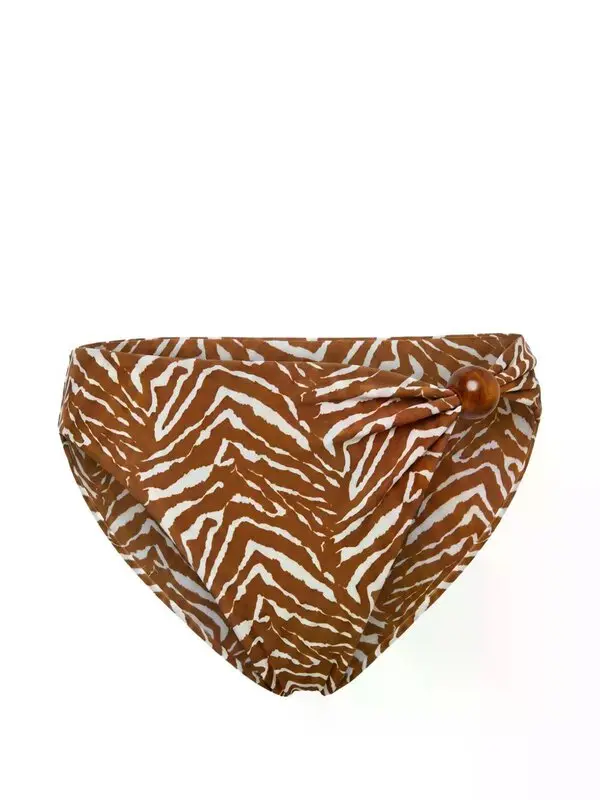 NICHOLAS Salina Bikini Bottoms - Brown