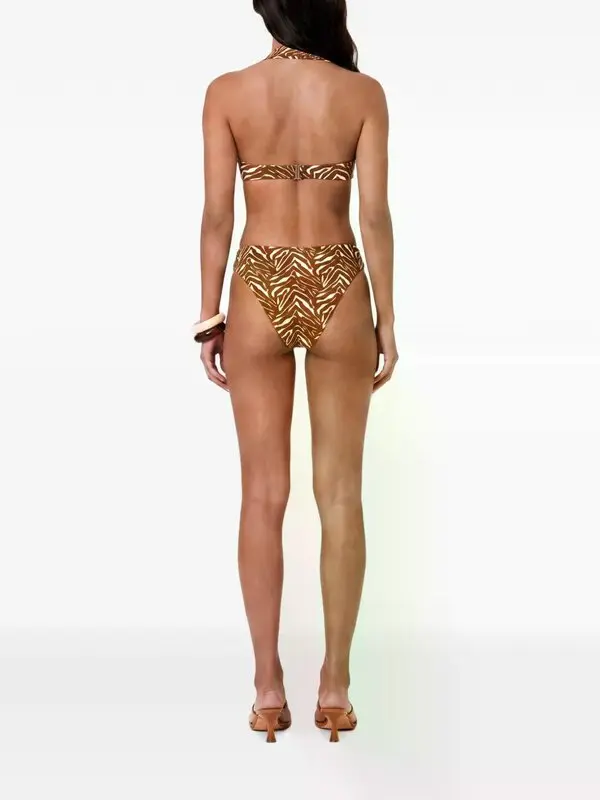 NICHOLAS Salina Bikini Bottoms - Brown