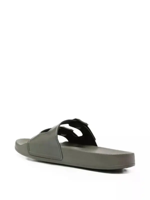 Emporio Armani Buckle-strap Slides