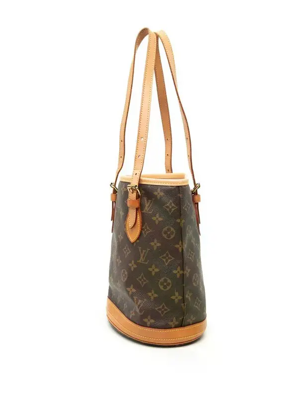 LOUIS VUITTON Monogram Petit Bucket Bag