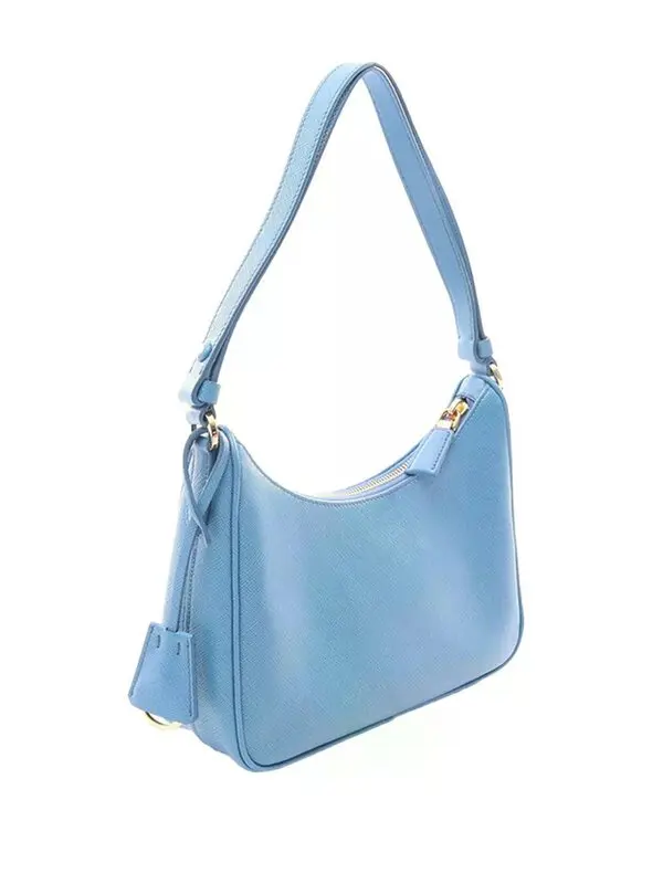 Prada Tessuto Re-edition 2005 Satchel - Blue