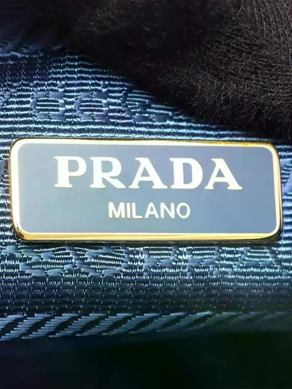 Prada Tessuto Re-edition 2005 Satchel - Blue