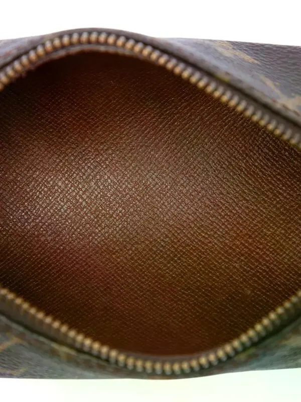 LOUIS VUITTON Monogram Papillon Pochette Handbag - Brown