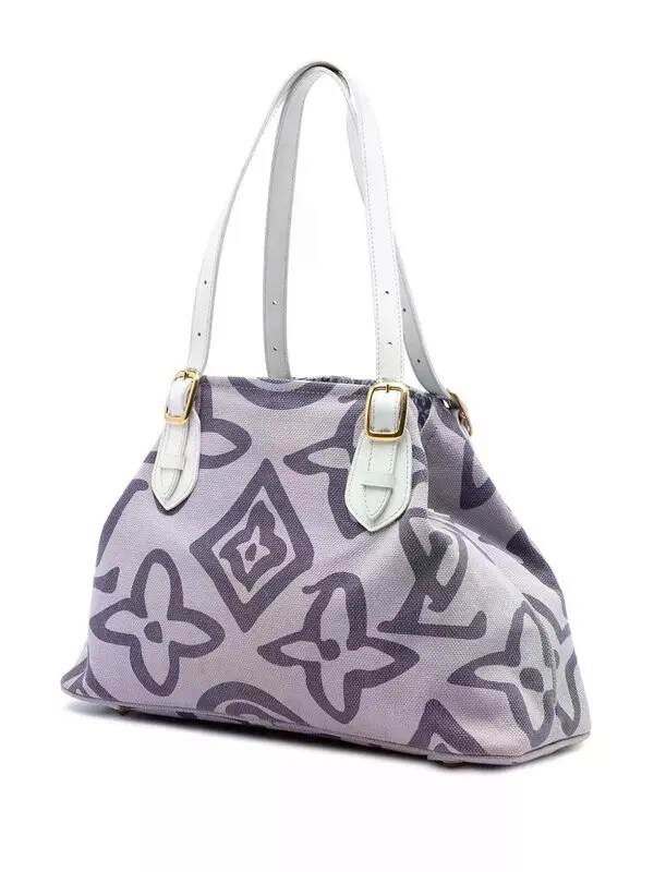 LOUIS VUITTON Monogram Tahitienne Cabas Pm Tote Bag - Purple