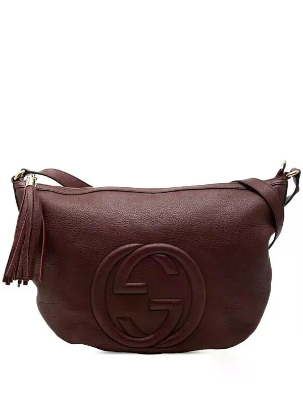 Gucci Soho Leather Soho Crossbody Bag - Red