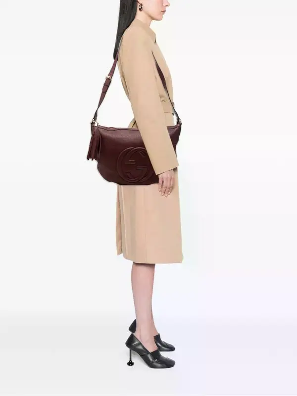 Gucci Soho Leather Soho Crossbody Bag - Red