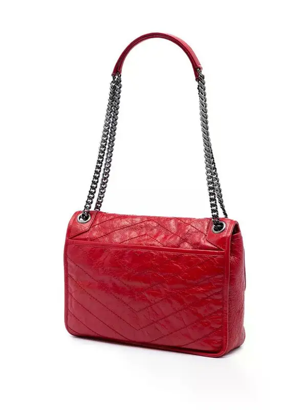 Saint Laurent Medium Niki Shoulder Bag - Red