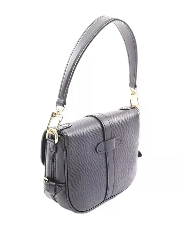 LOUIS VUITTON Epi Saumur Bb Satchel - Black
