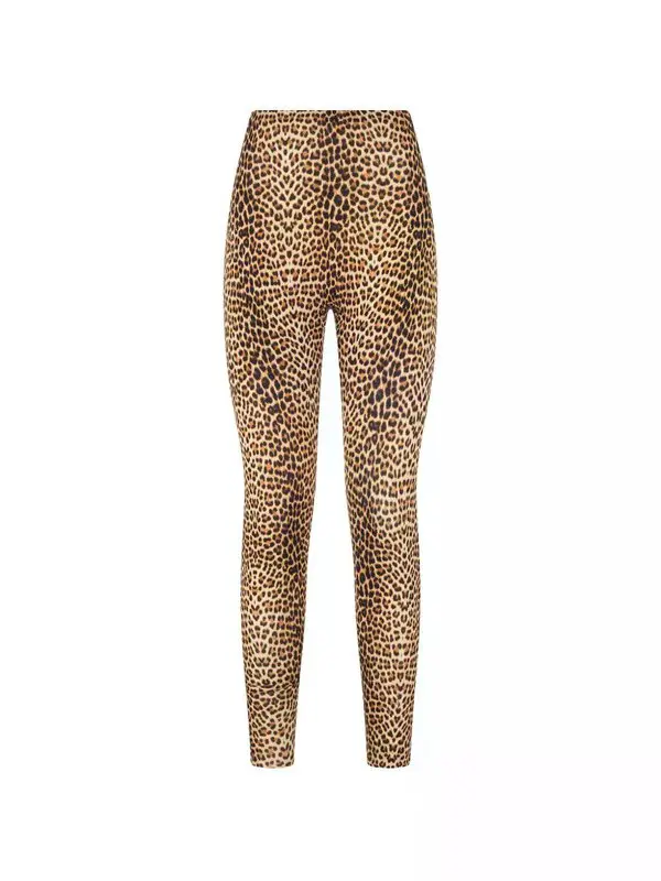 Roberto Cavalli Animal Print Trousers