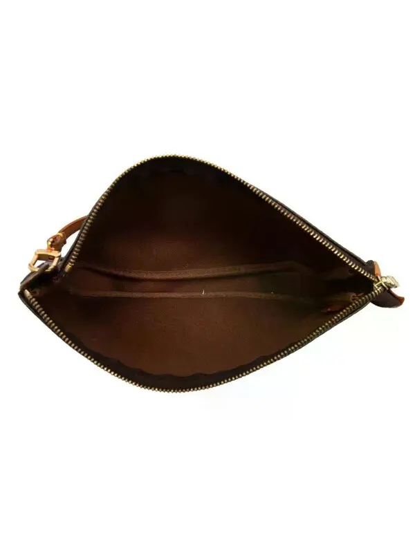 LOUIS VUITTON Monogram Pochette Accessoires Shoulder Bag - Brown