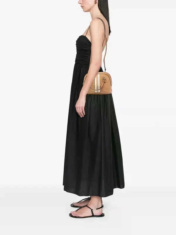 Gucci Mini Calfskin Web Dome Satchel
