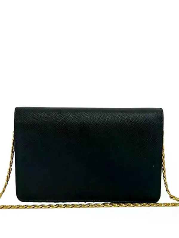 Prada Saffiano Chain Crossbody Bag