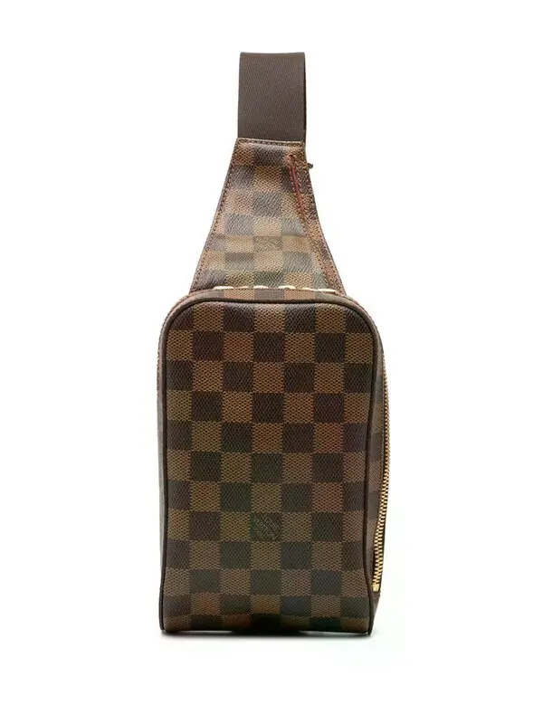 LOUIS VUITTON Damier Ebene Geronimos Crossbody Bag