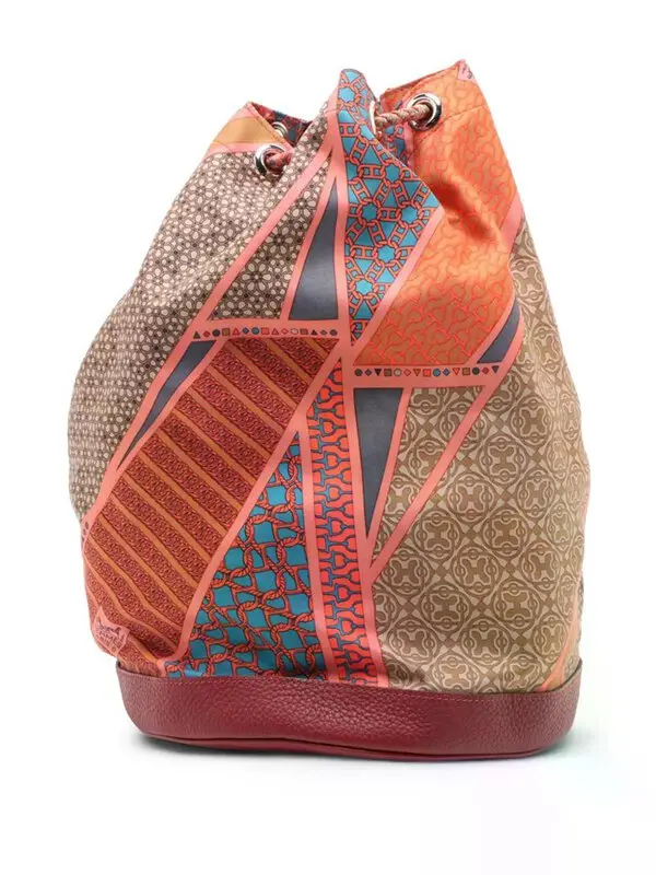 Hermès Silk Soie Cool 22 Bucket Bag