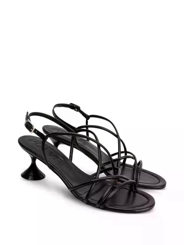 POEVE Hourglass-heel Sandals