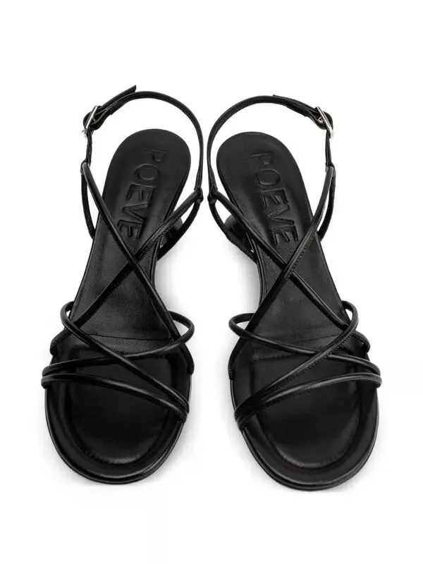 POEVE Hourglass-heel Sandals