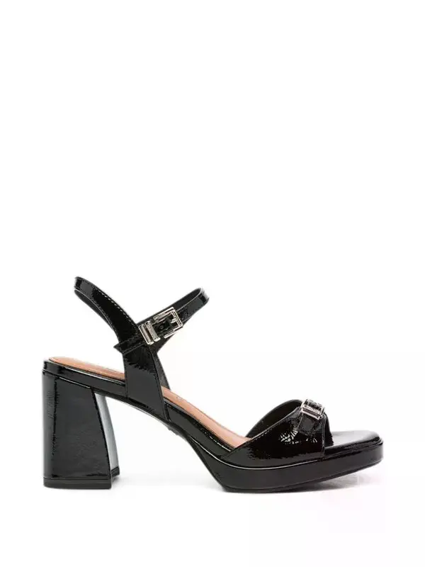 TAMARIS Buckled Block-heel Sandals