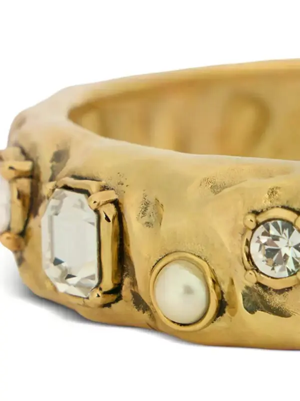 Roberto Cavalli Embellished Bracelets - Gold