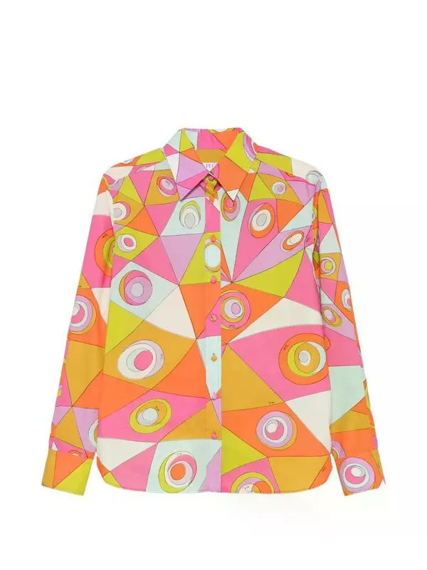 Emilio Pucci Geometric Print Shirt