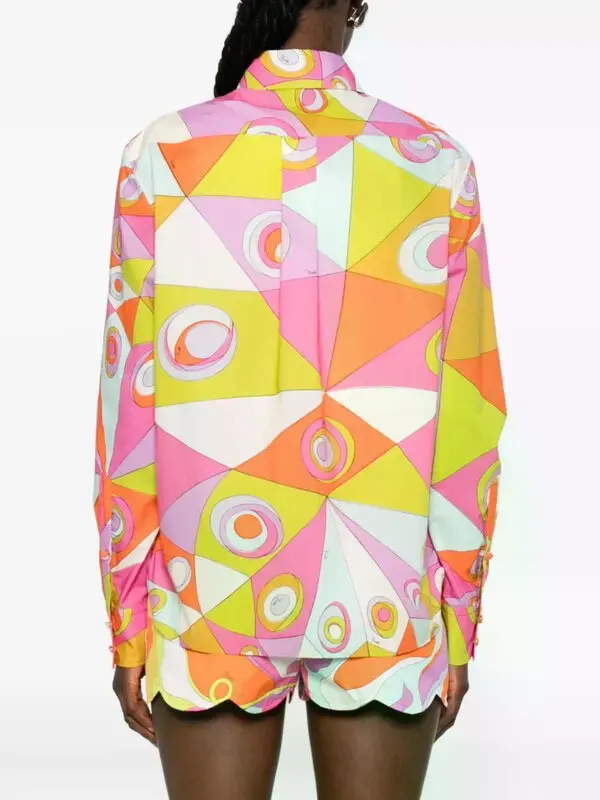 Emilio Pucci Geometric Print Shirt
