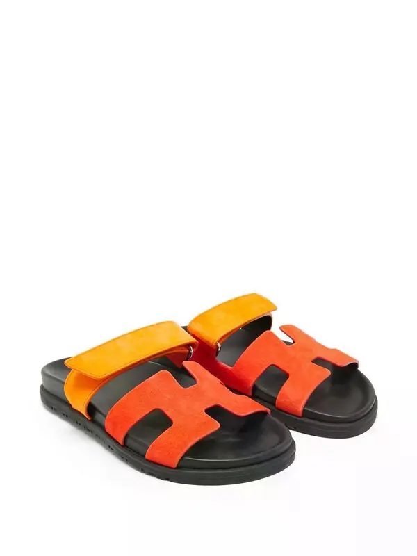 Hermès Chypre Suede Sandals
