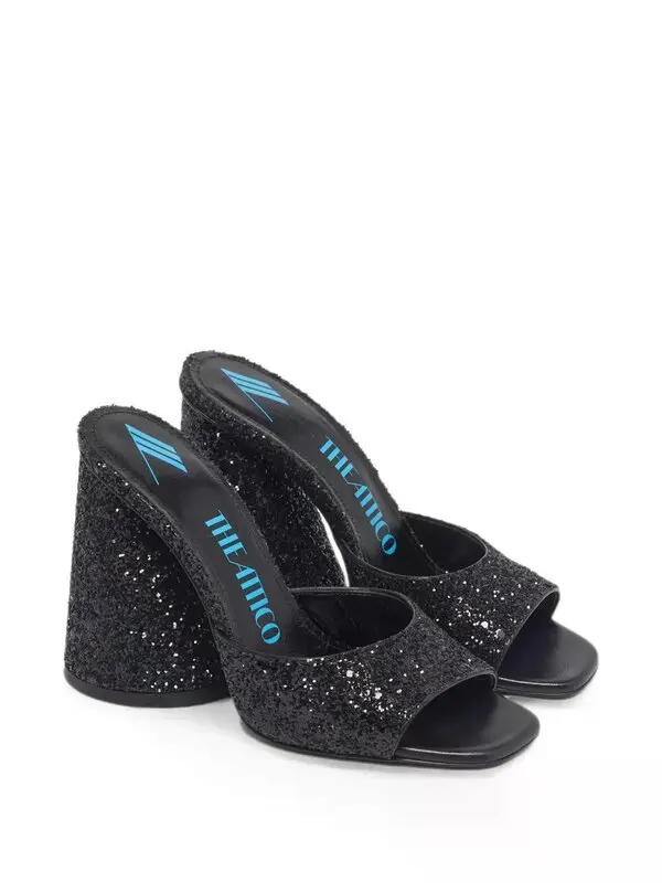 Attico Luz Glitter Sandals