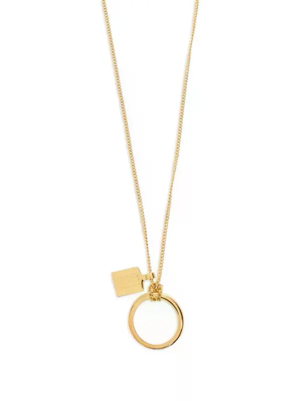 Balenciaga Saint-germain Ring Charm Necklace
