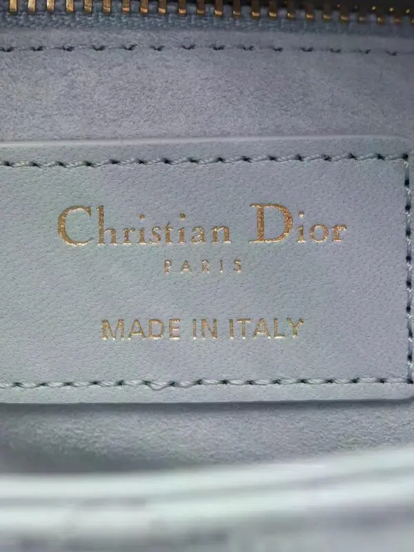 Dior Lady My Abcdior Shoulder Bag - Blue
