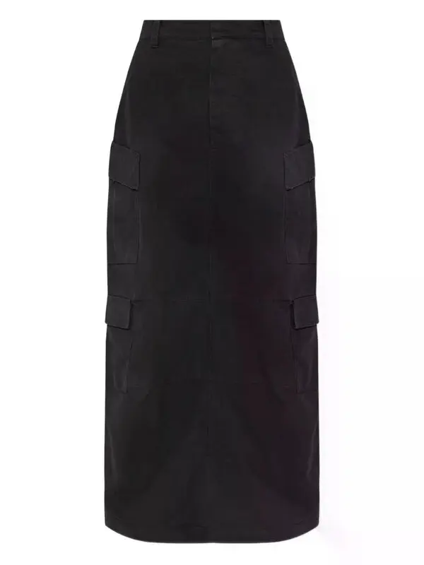 Balenciaga Cargo Pocket Midi Skirt
