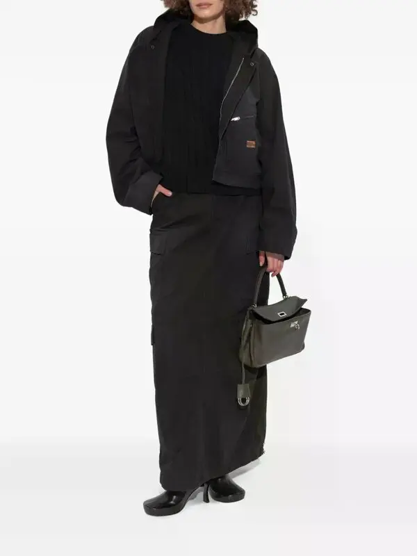 Balenciaga Cargo Pocket Midi Skirt
