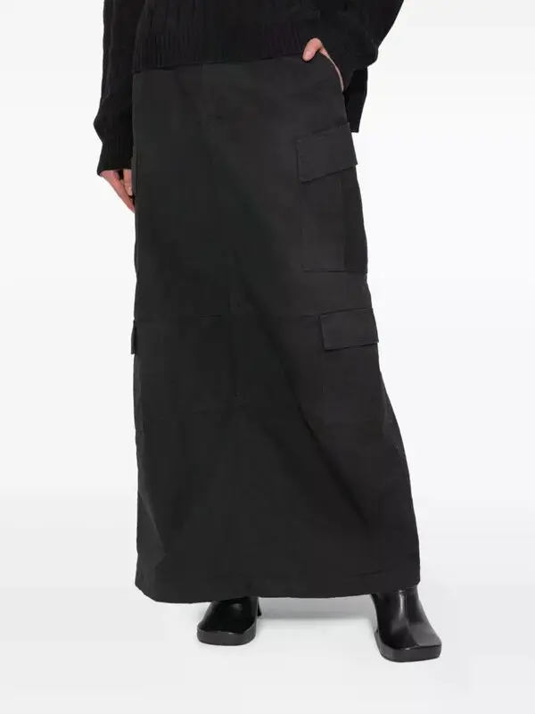 Balenciaga Cargo Pocket Midi Skirt