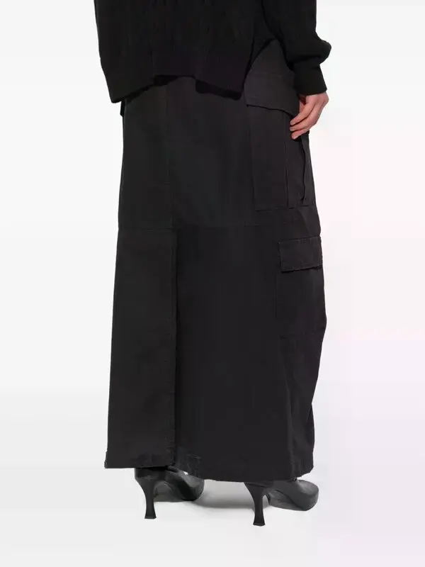 Balenciaga Cargo Pocket Midi Skirt