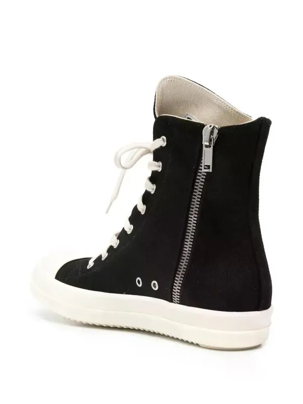 Rick Owens Star-embroidered Sneakers