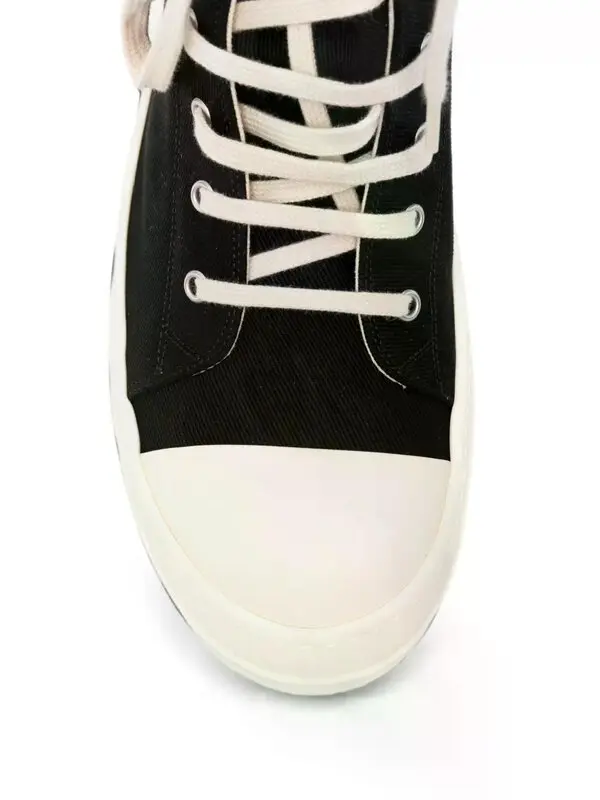 Rick Owens Star-embroidered Sneakers