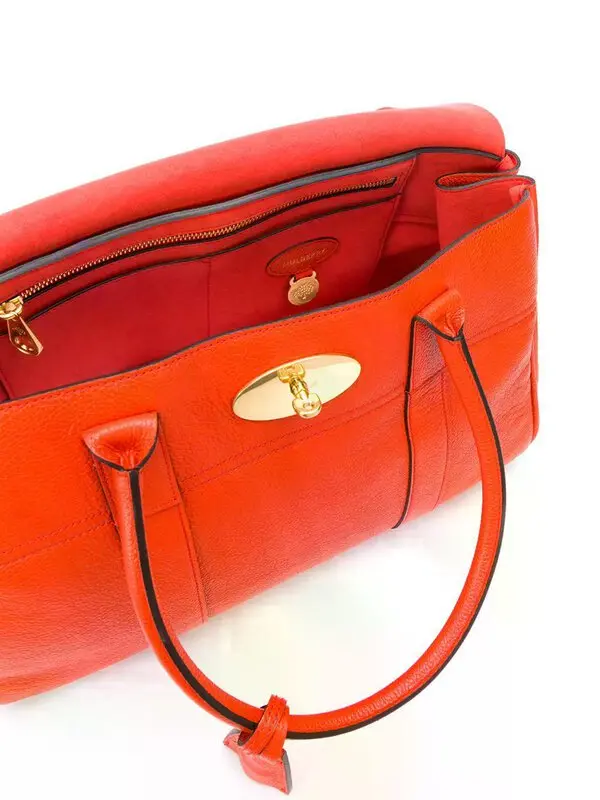 Mulberry Bayswater Tote - Orange