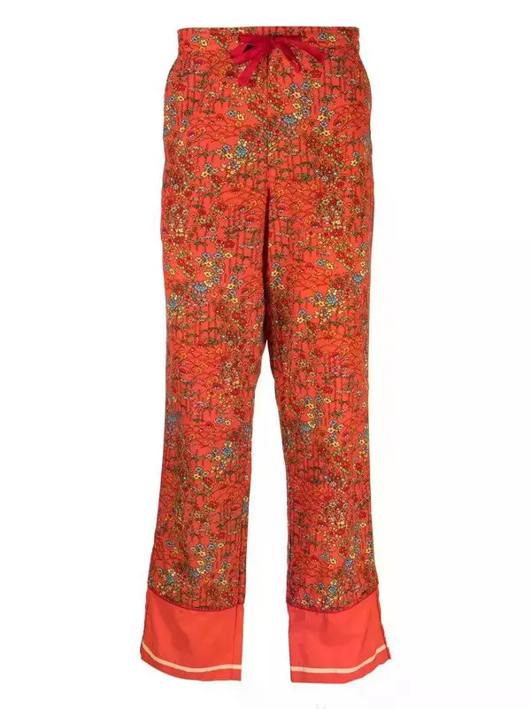 Orlebar Brown Alfred Solo Fantasy Trousers - Red