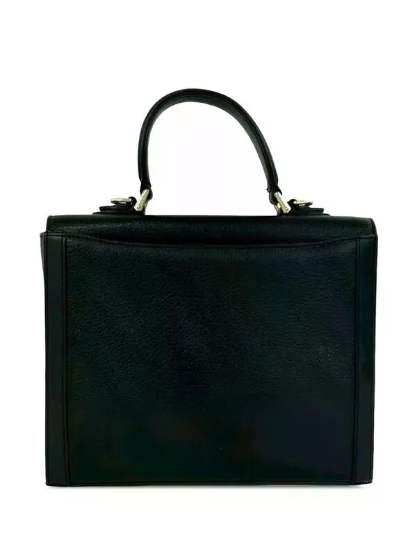 Burberry 20th Century Leather Satchel