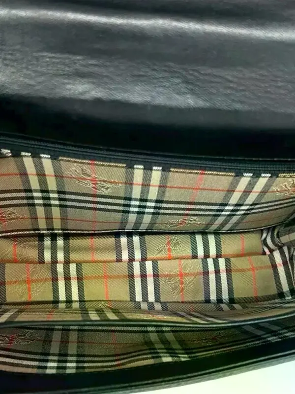 Burberry 20th Century Leather Satchel