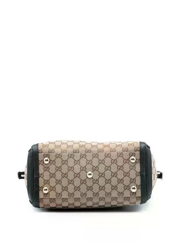 Gucci Gg Canvas Charm Satchel