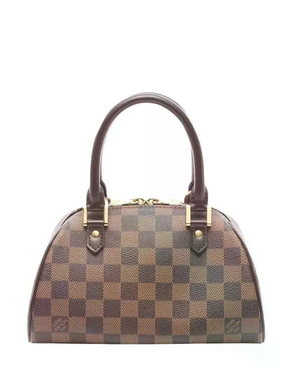 LOUIS VUITTON Damier Ebene Mini Ribera Handbag